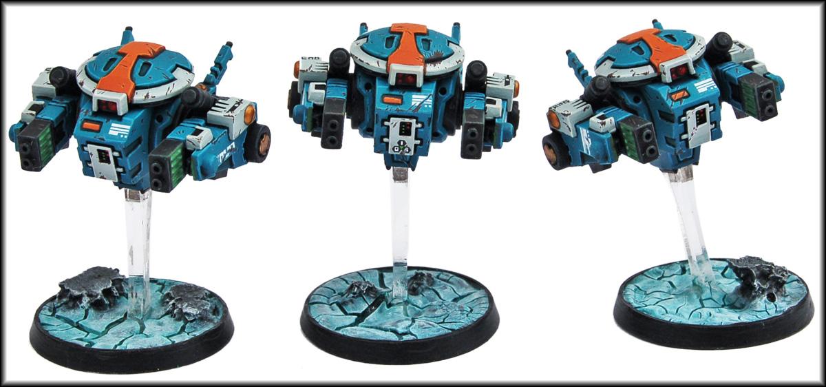 Battlesuit, Conversion, Drone, Drones, Tau, Tau Empire, Warhammer 40,000, Warhammer Fantasy ...